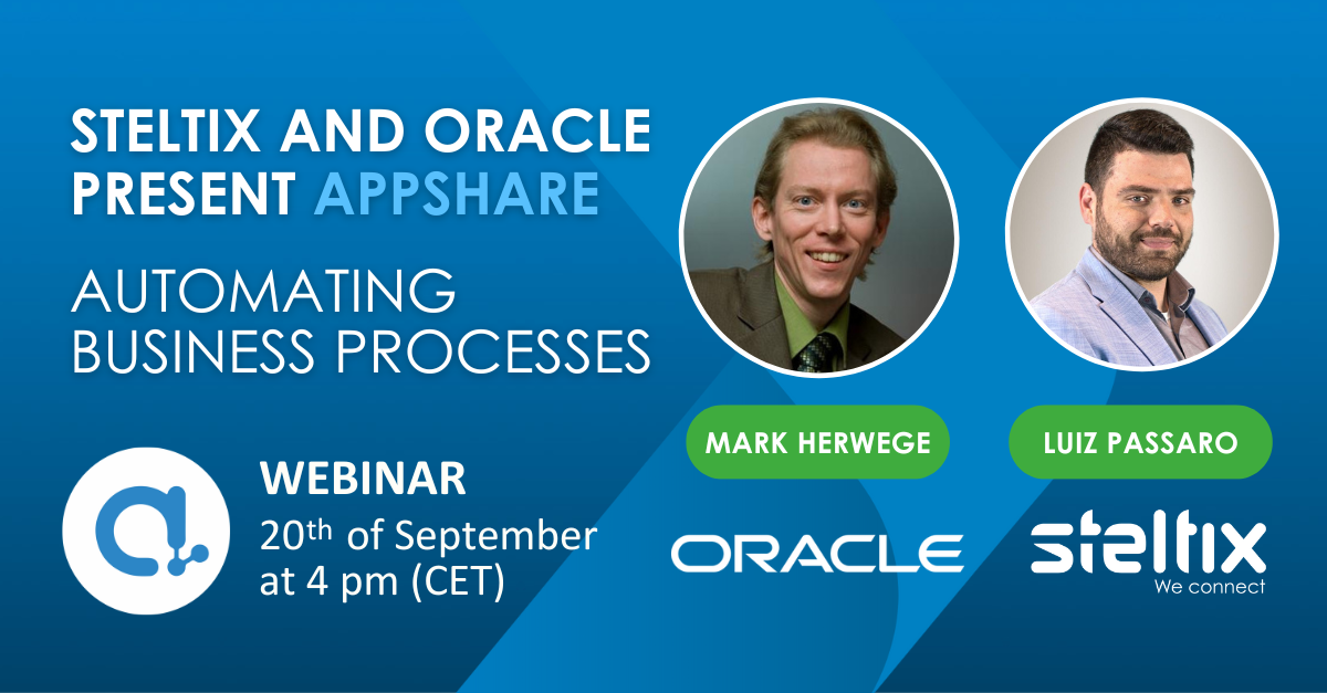 Steltix and Oracle present Appshare for JD Edwards