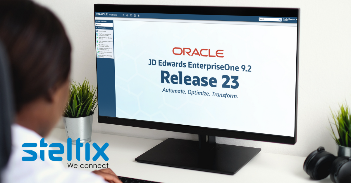 JD Edwards EnterpriseOne Release 23